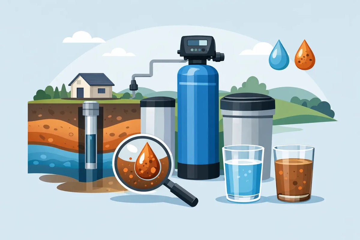 Choosing an Iron Filter for Well Water – PureWaterGuys.com